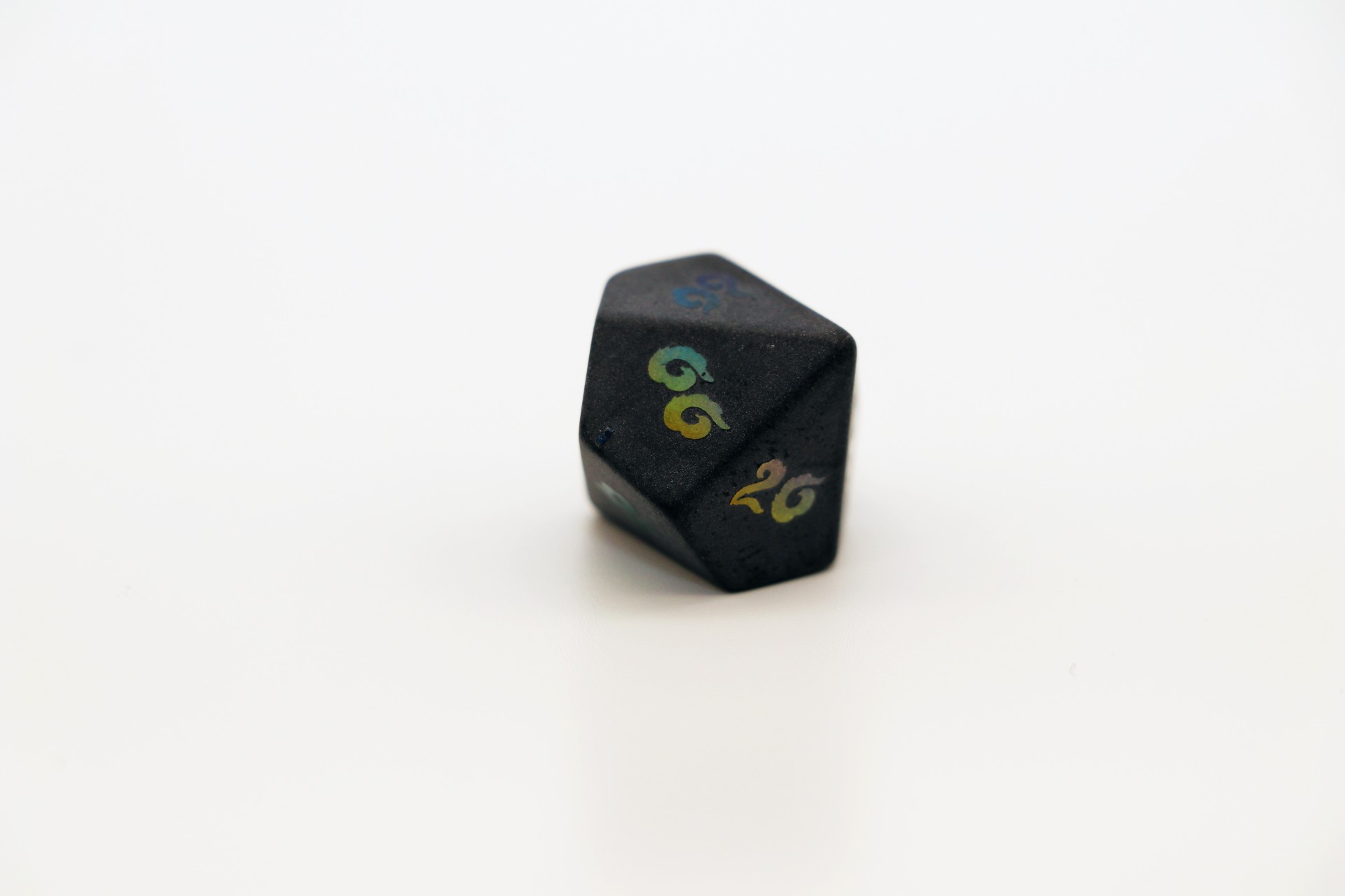 Obsidian d10 (2) – Bookwyrm Games