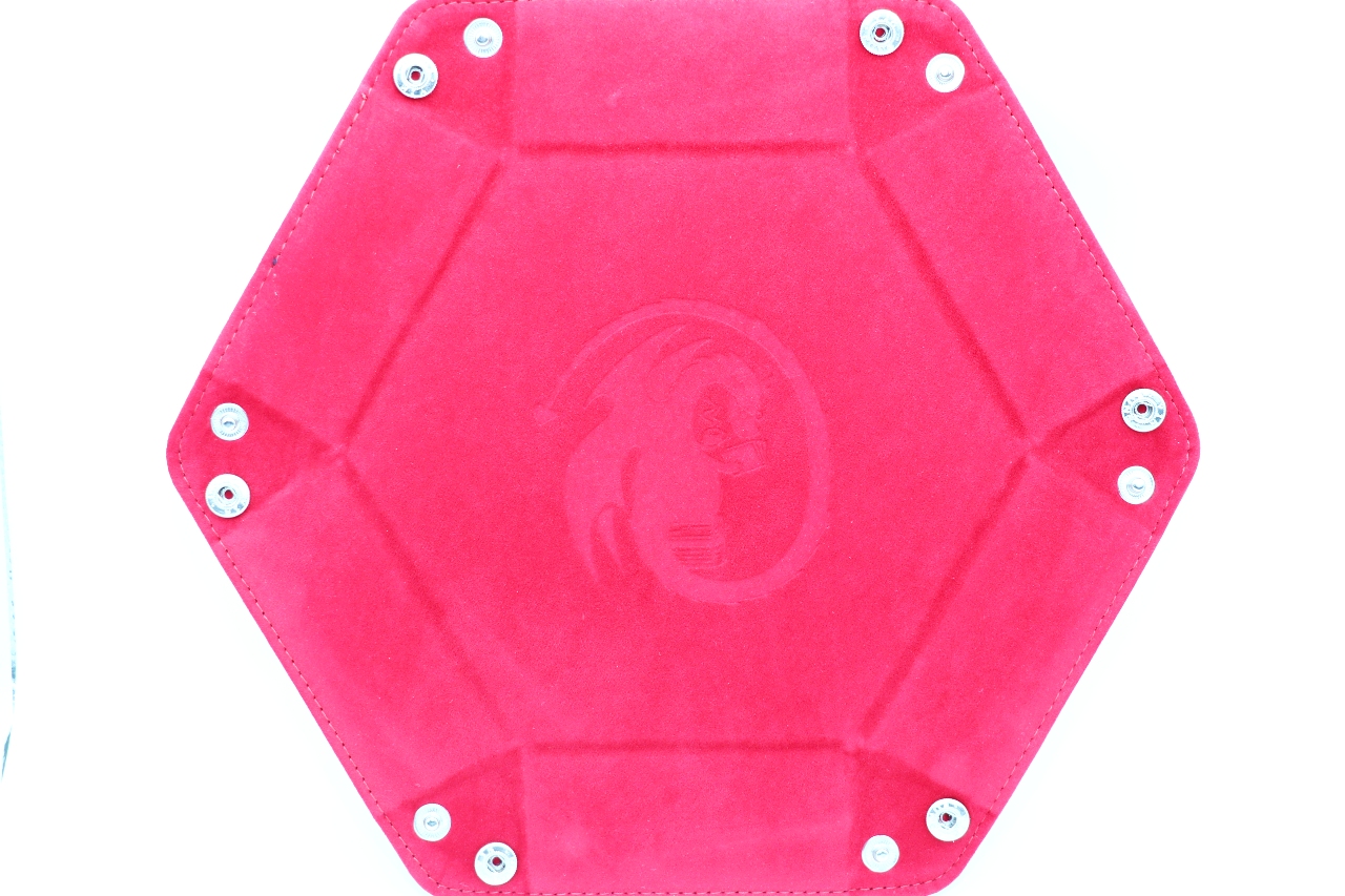 Red Hex Tray 1 – Bookwyrm Games