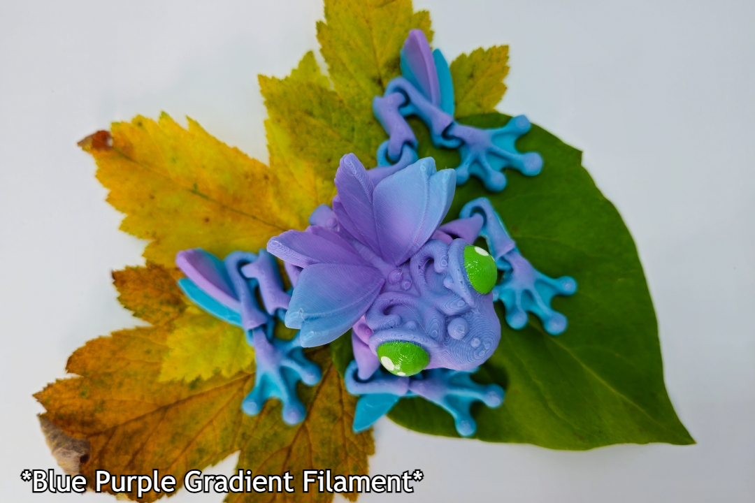 Flutter Frog Blue Purple Gradient 2 – Bookwyrm Games